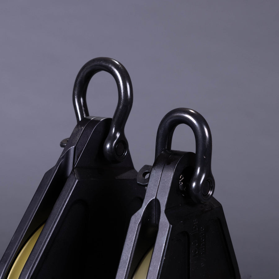 Shackles for Snatch Blocks Diamond and Pear – Roger George Special Effects