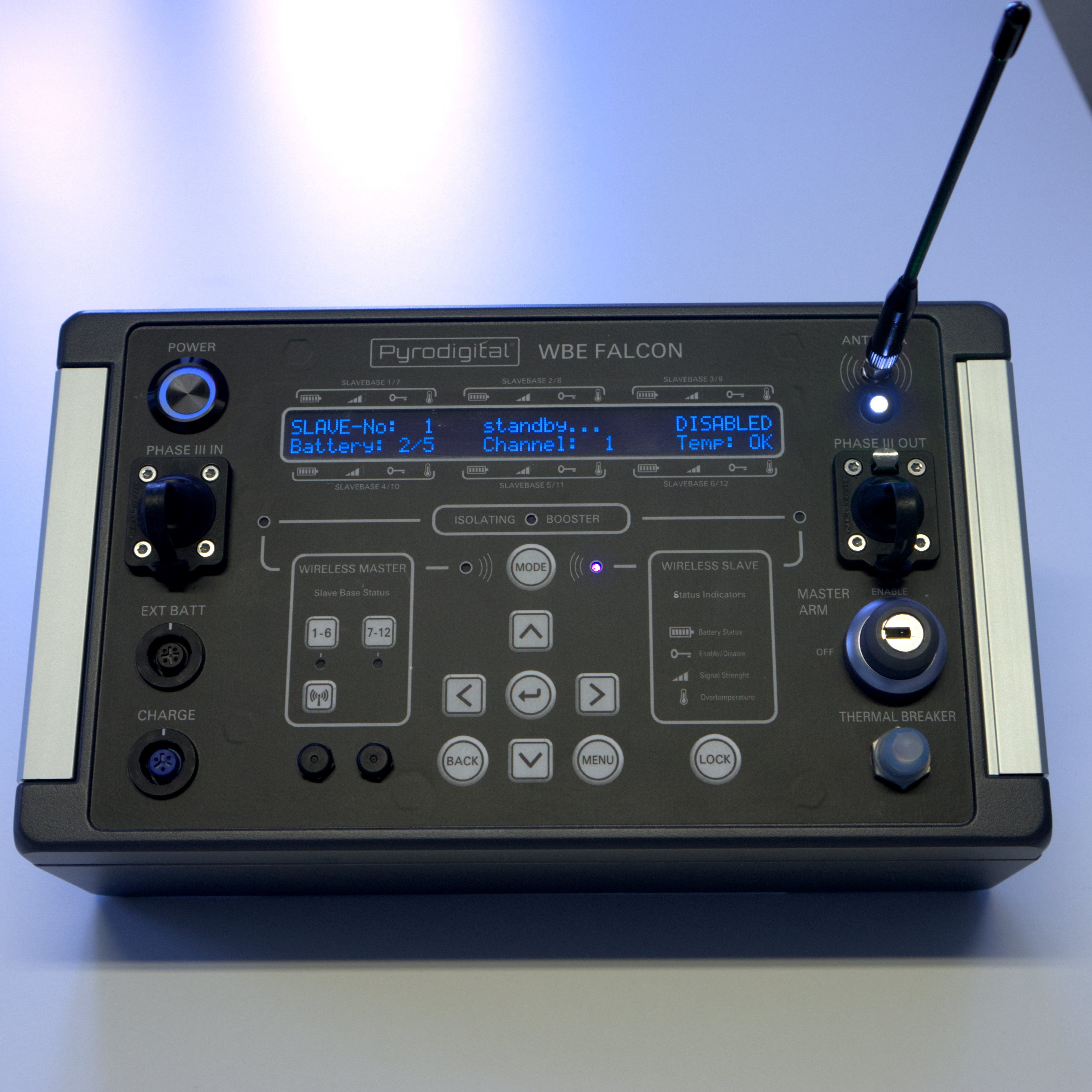 Pyrodigital Falcon Wireless Base – Roger George Special Effects