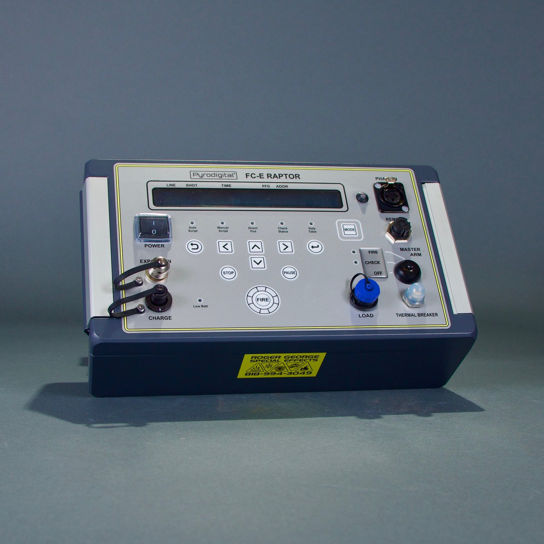 Pyrodigital Raptor FC-E Field Controller – Roger George Special Effects